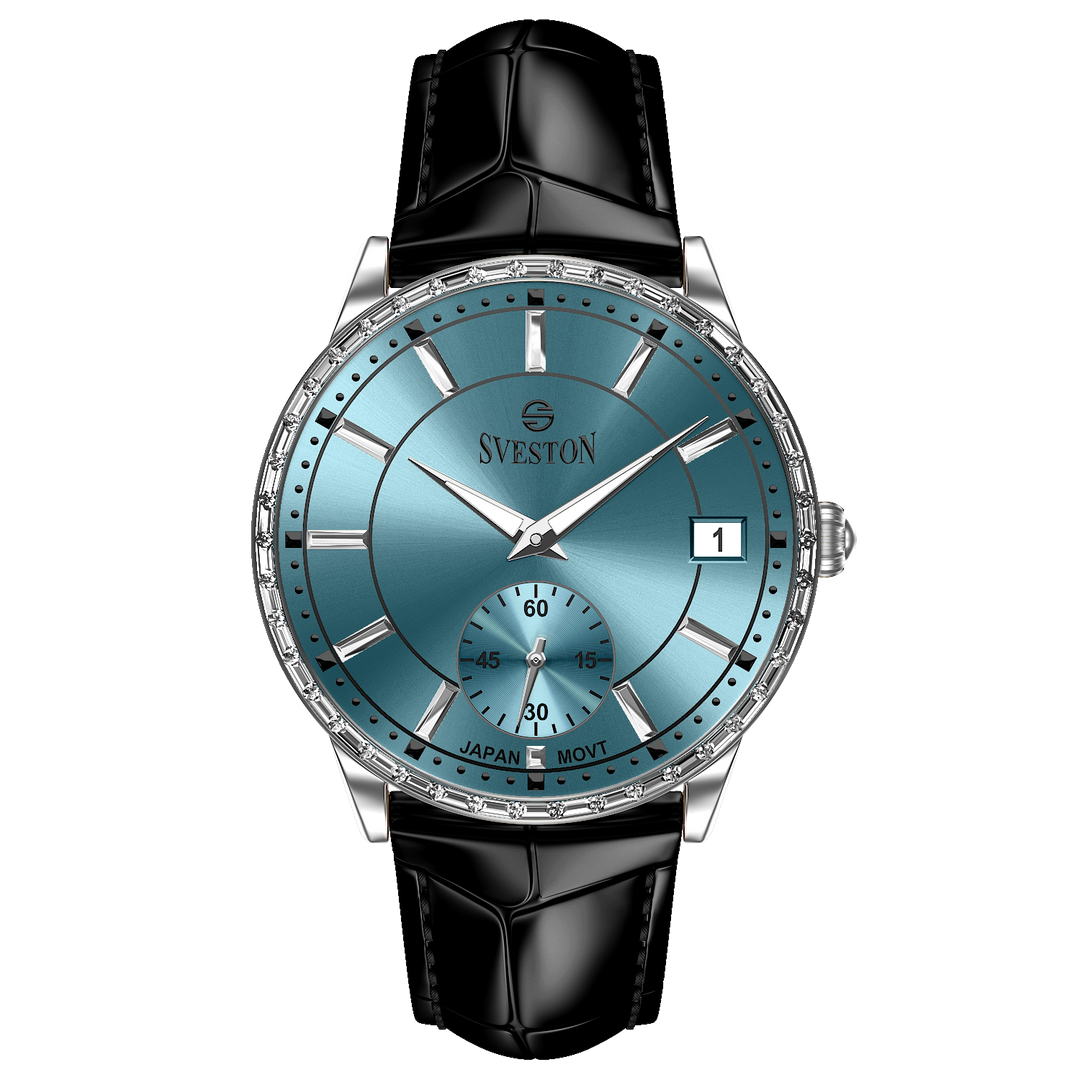 Men's Leather Watches | Sveston Leather Strap Watches for Men | 70% OFF ...