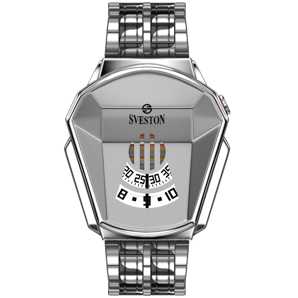 Sveston IRONMAN SV-7471-M Gents Stainless-Steel Watch 43mm – SVESTON