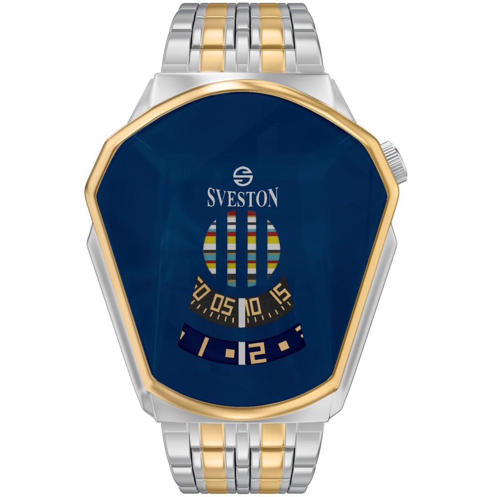 Sveston IRONMAN SV-7471-M Gents Stainless-Steel Watch 43mm – SVESTON